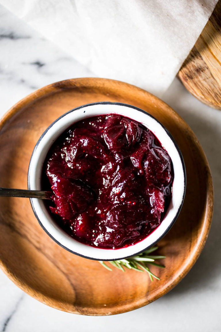 Chocolate Pound Cake with Cran-Cherry Compote & Rosemary Whipped Cream ...