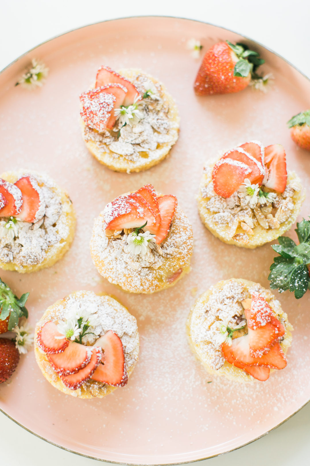 Strawberry Almond Cakelettes | Lark & Linen Interior Design and ...