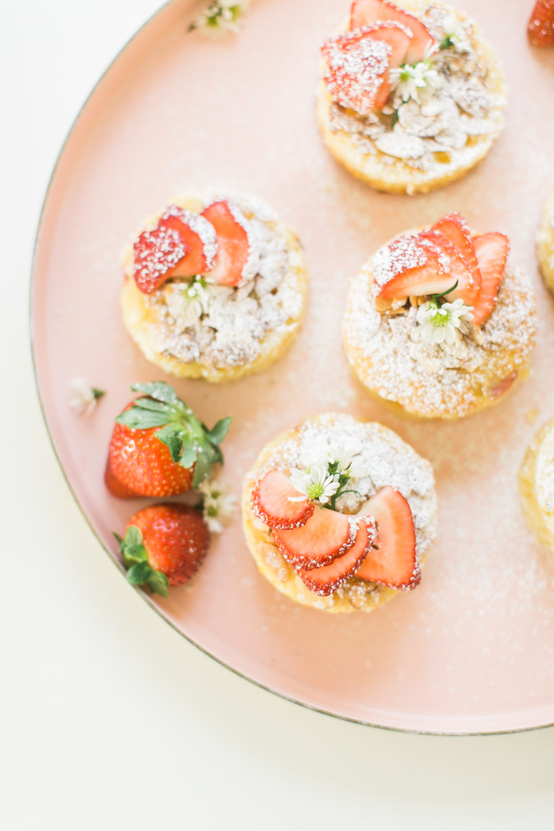 Strawberry Almond Cakelettes | Lark & Linen Interior Design and ...