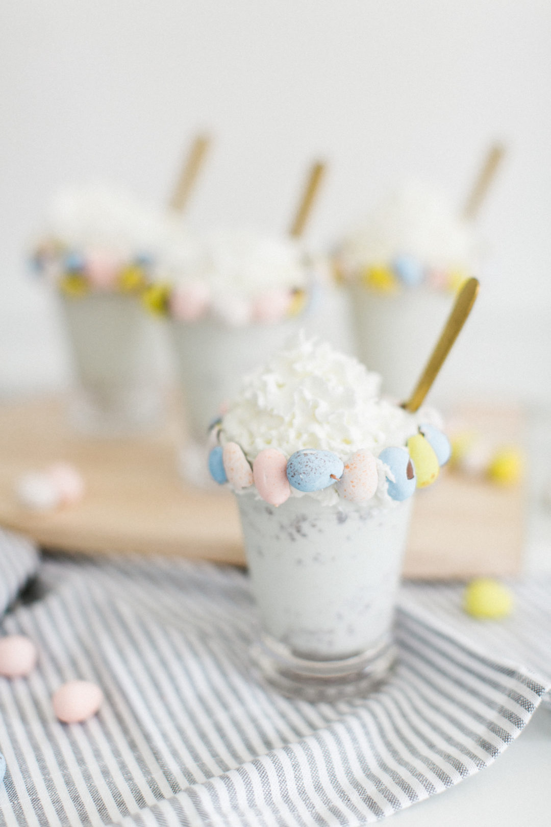 Mini Egg Milkshakes : An Easy Recipe | Lark & Linen