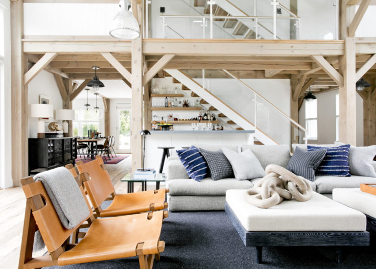 Take a Peek Inside this Stunning Modern Rustic Home | Lark & Linen ...