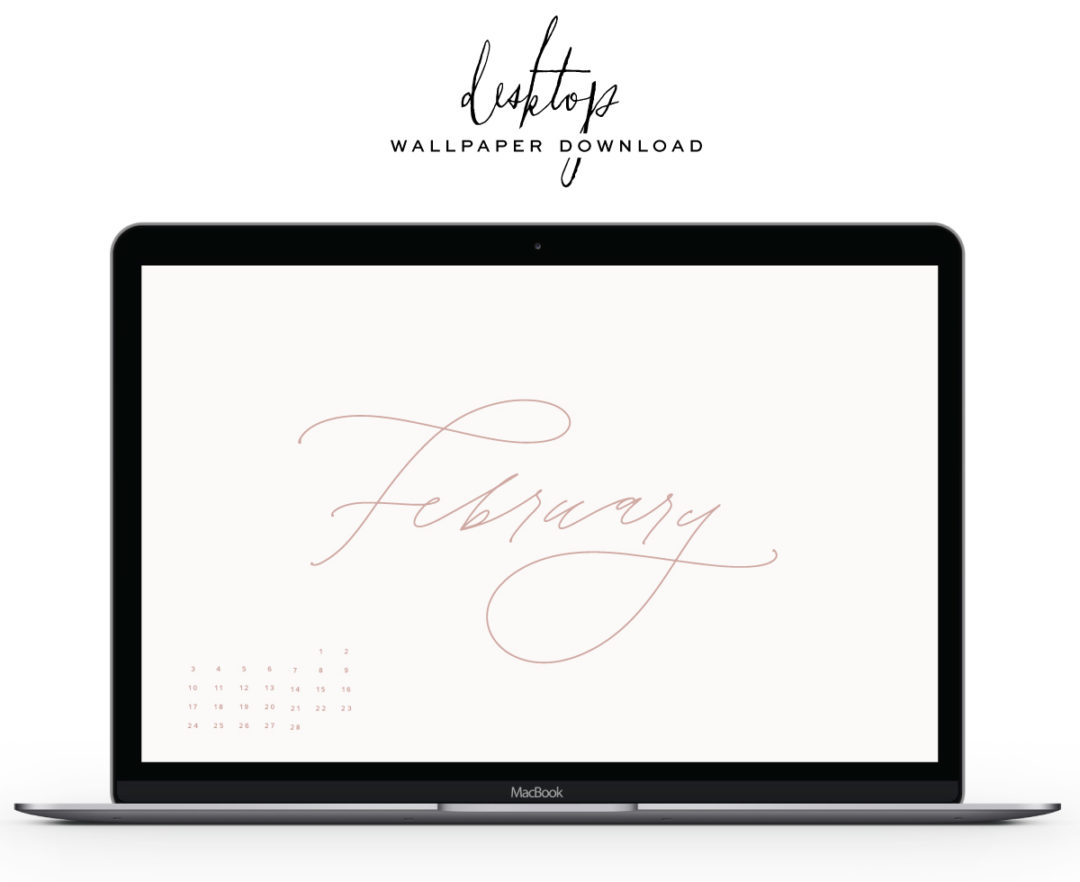 *Free* Valentine's Day Desktop Wallpaper | Lark & Linen Interior Design ...