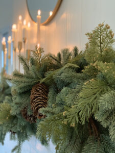 Modern Meets Rustic Christmas Home Tour | Lark & Linen