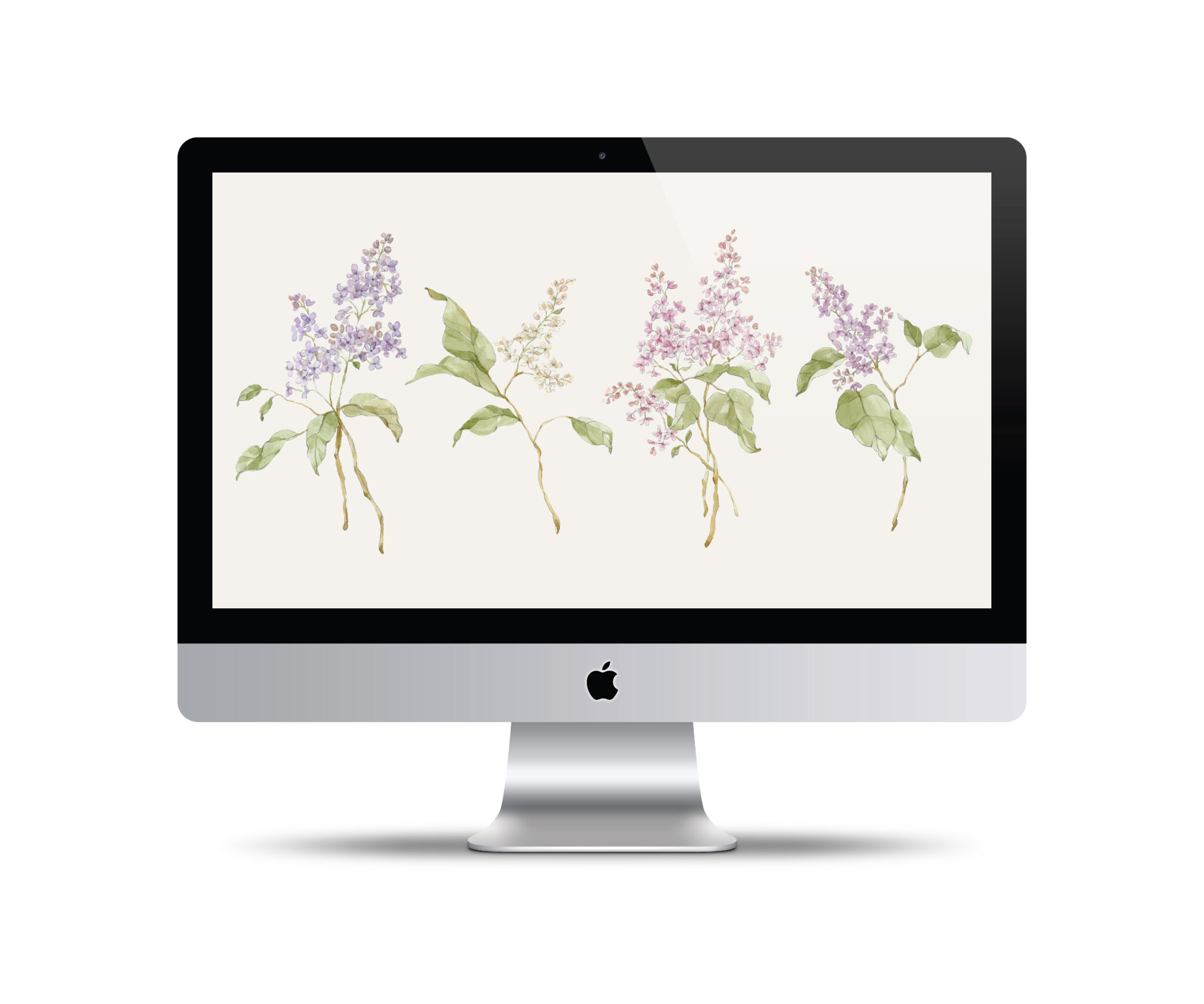 Lilac Wallpaper | Lark & Linen Interior Design